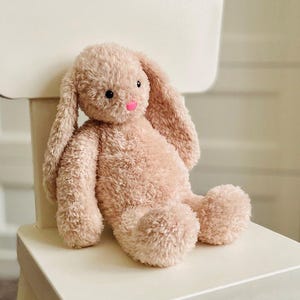 Plush Bunny Knitting Pattern: Long Ears Hare Toy (PDF) - Etsy