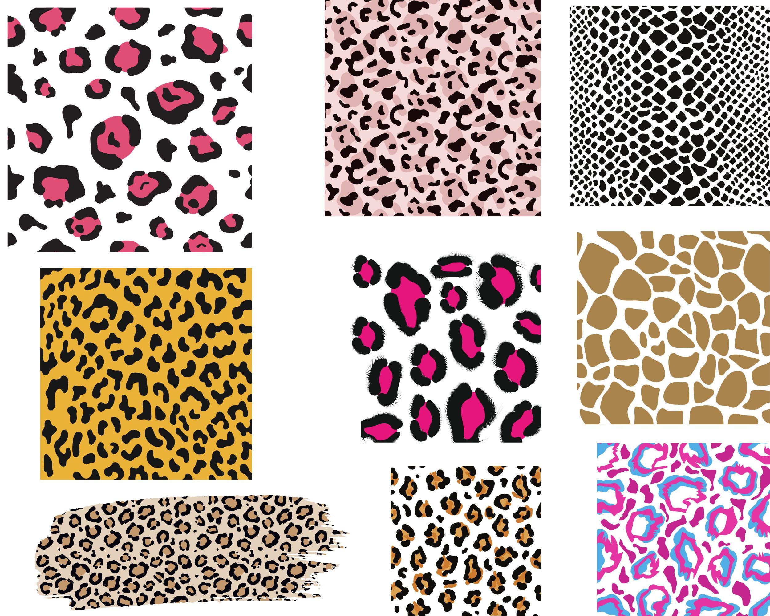 Animal Print SVG Bundle, Animal Print PNG Bundle, Animal Print Clipart ...