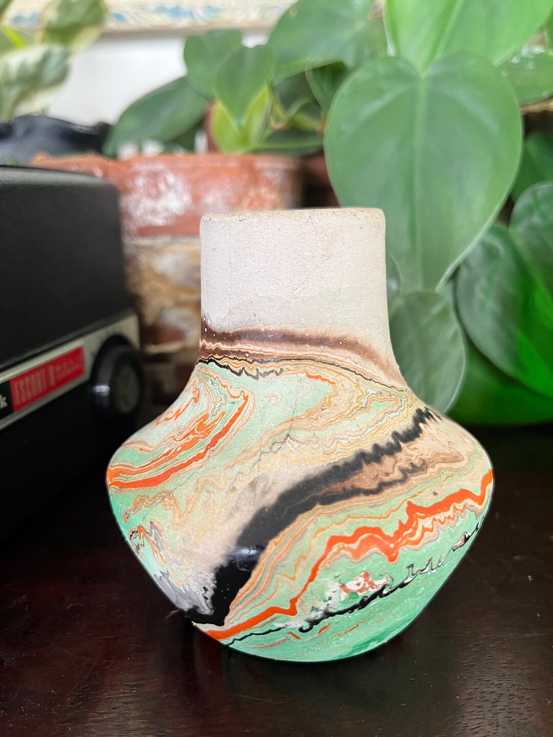 Vintage Nemadji Indian Pottery Native Clay Vase - Etsy