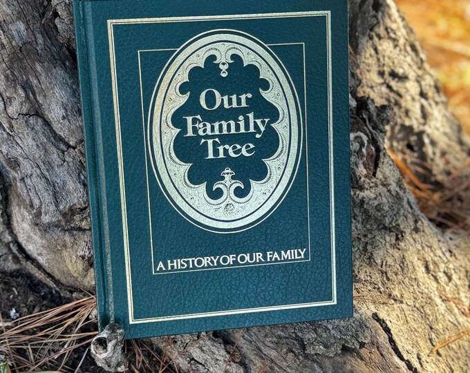 Our Family Tree Genealogy Record Book - Poplar Books Green Gold ...