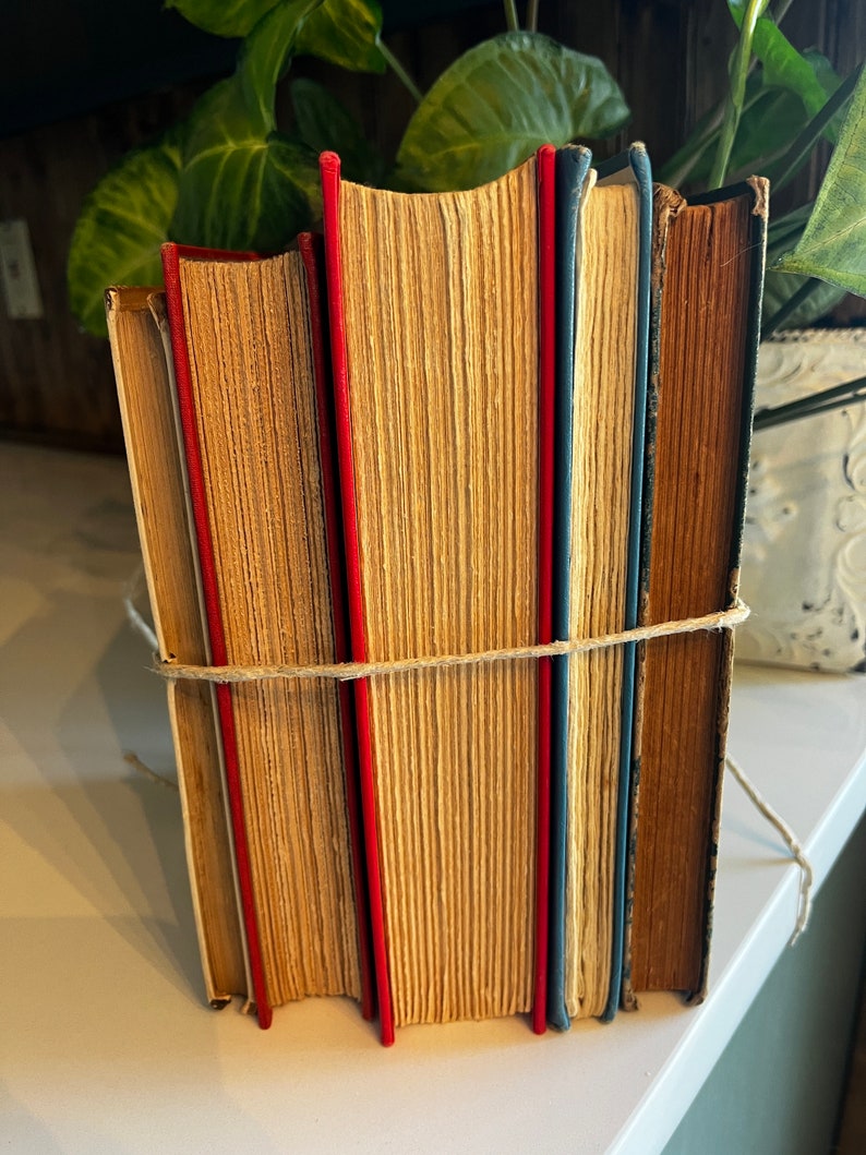 Vintage Book Bundle - Etsy