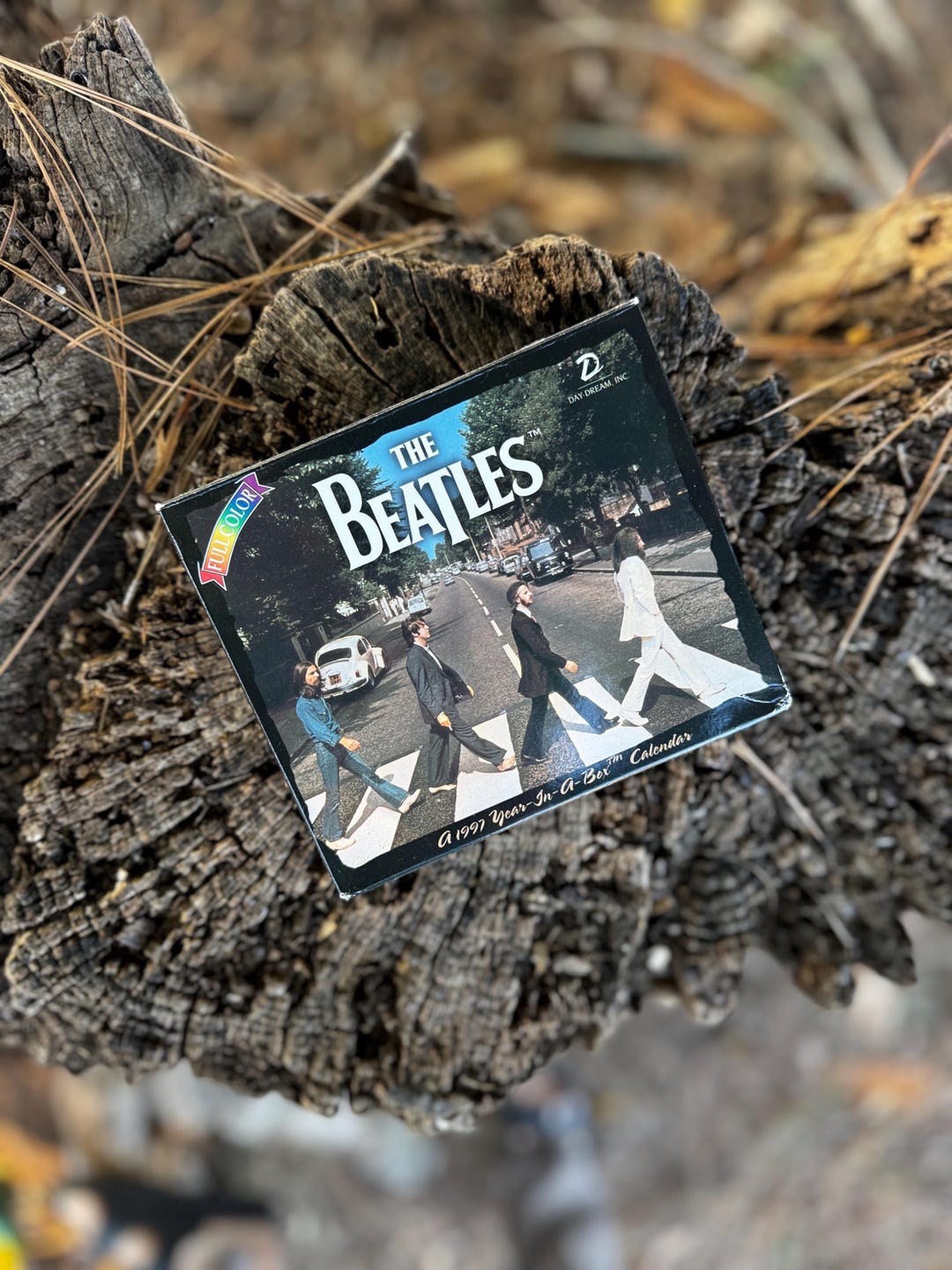 Vintage the Beatles 1997 Year in a Box Calendar - Full Color Flip Desk ...
