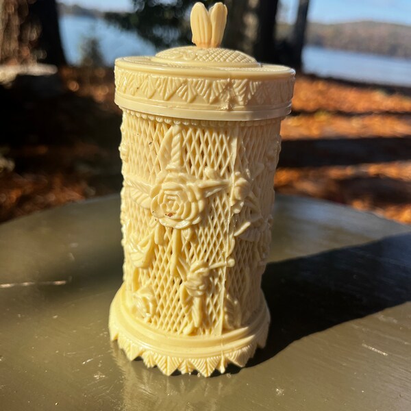 Vintage Faux Ivory - Etsy