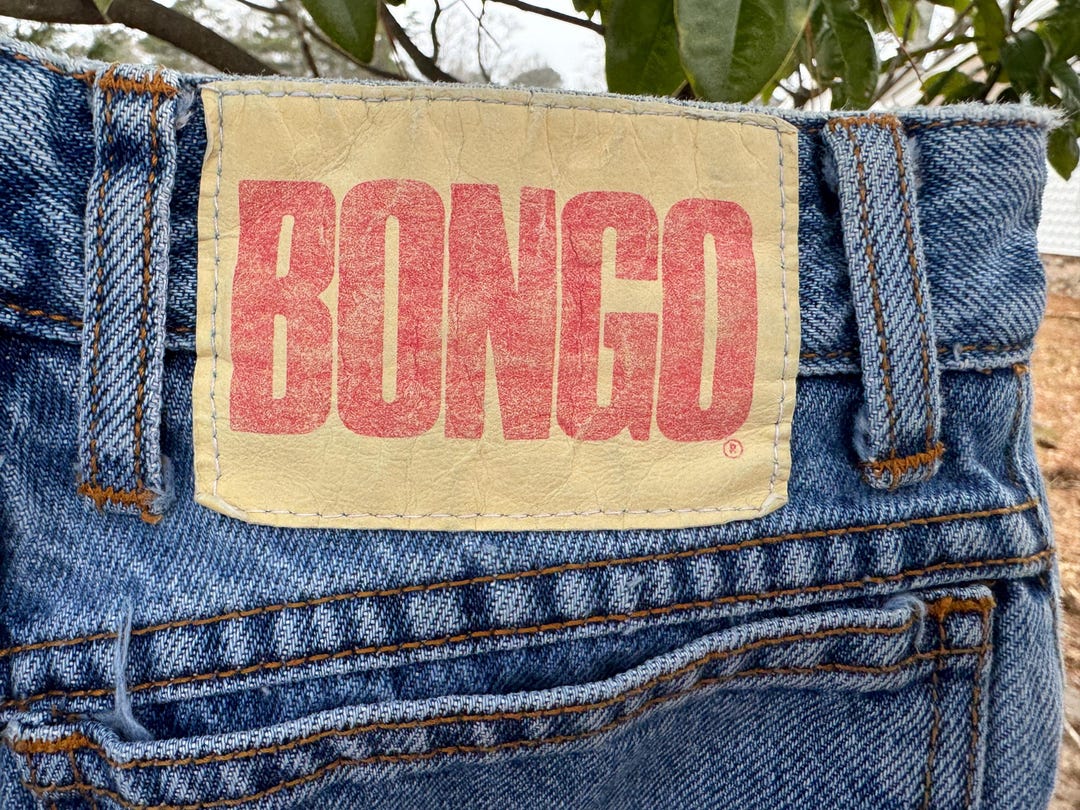 Vintage BONGO High Waisted Straight Leg 90's Jeans 7 - 26" Waist - Etsy