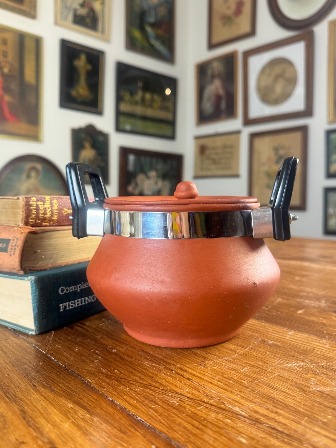LAST CHANCE - Clay Handi- Traditional Indian Vintage Cooking Pot ...