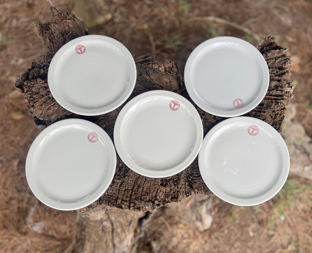 Vintage US Army Medical Department Plates - Set of 5 - Military ...