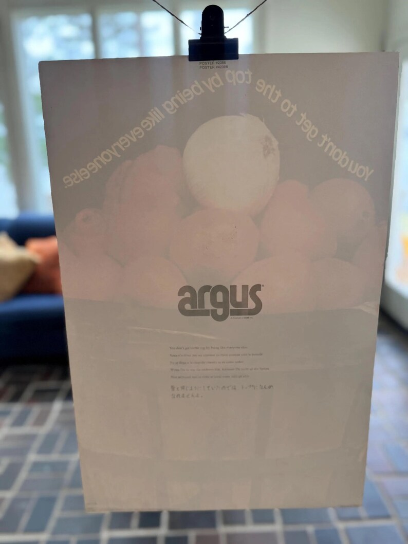 Vintage Argus Motivational Posters - 1980s Inspirational Wall Art ...