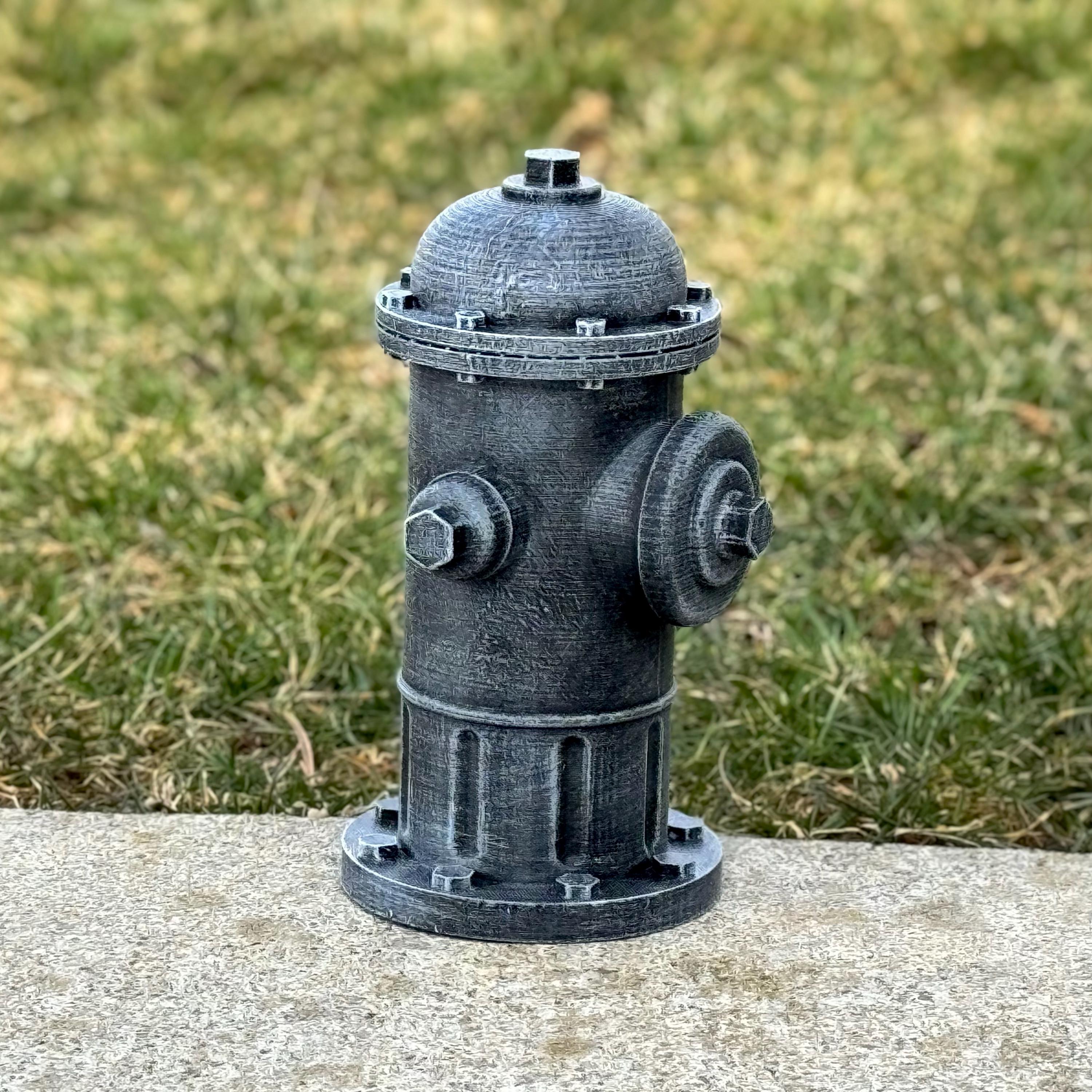 Concrete Fire Hydrant Garden Statue Decorative Fire Hydrant Sculpture ...