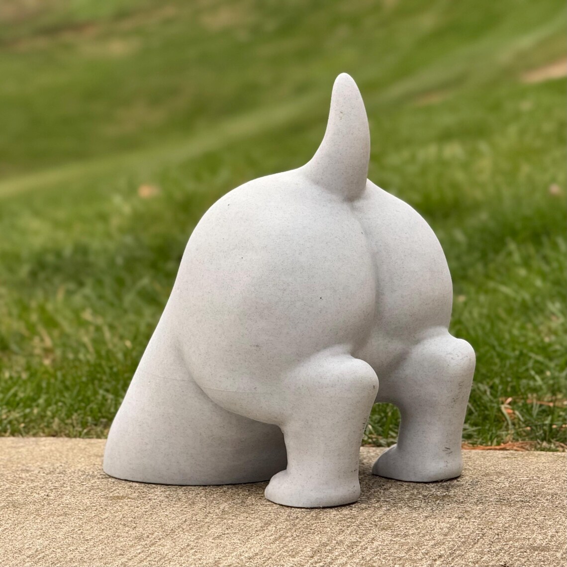 Funny Digging Dog Statue Outdoor Garden Decor Playful Puppy Sculpture ...