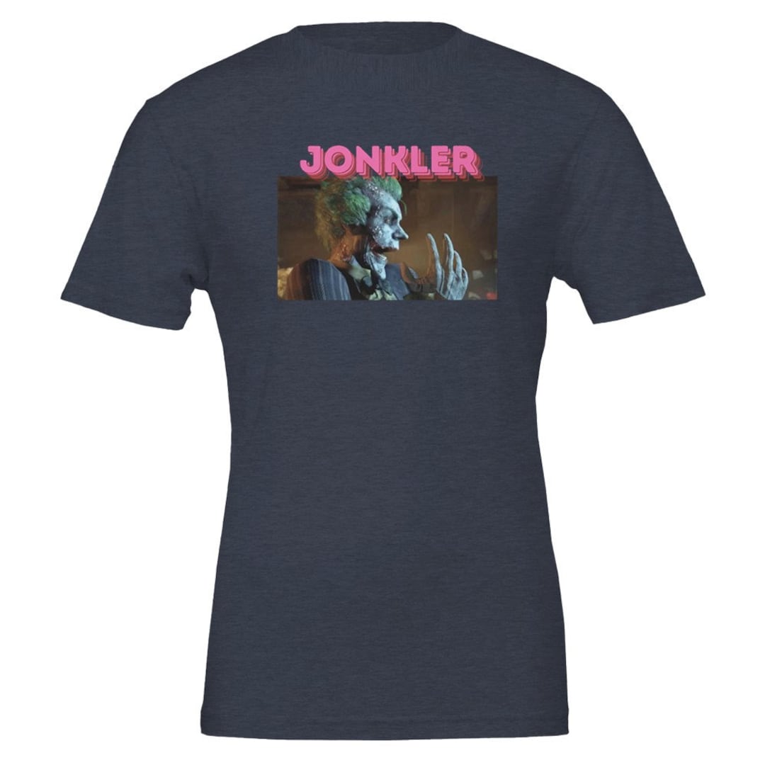 Jonkler joker Batman T-shirt Premium Unisex Crewneck - Etsy