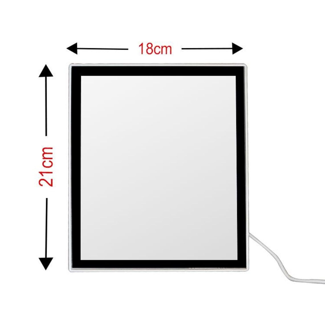 Led Love Heart Magic Mirror - Etsy