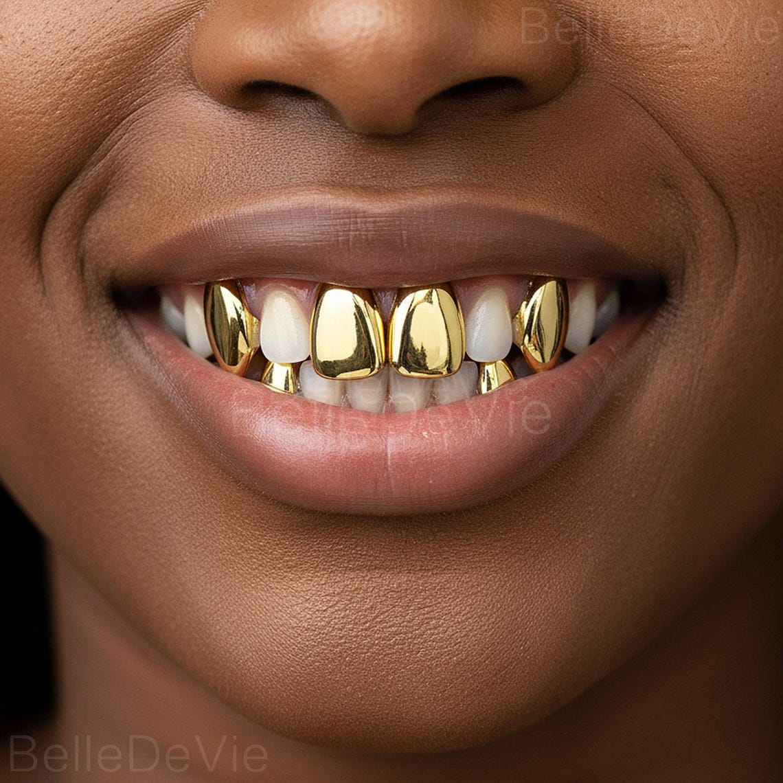 Canine Teeth 14 Gold Plated Fang Grillz for Men & Women | Hip Hop ...