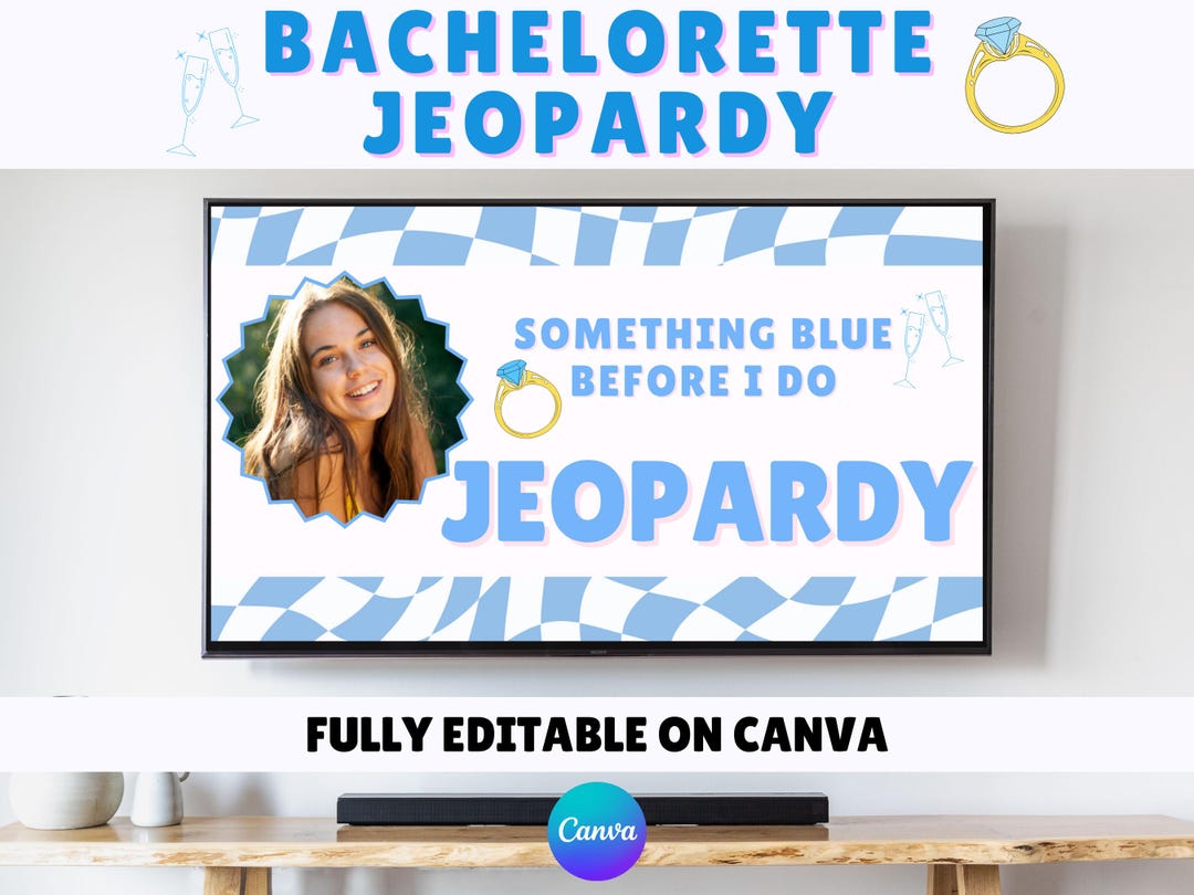 Bachelorette Party Jeopardy Game Template Customisable Powerpoint Game ...