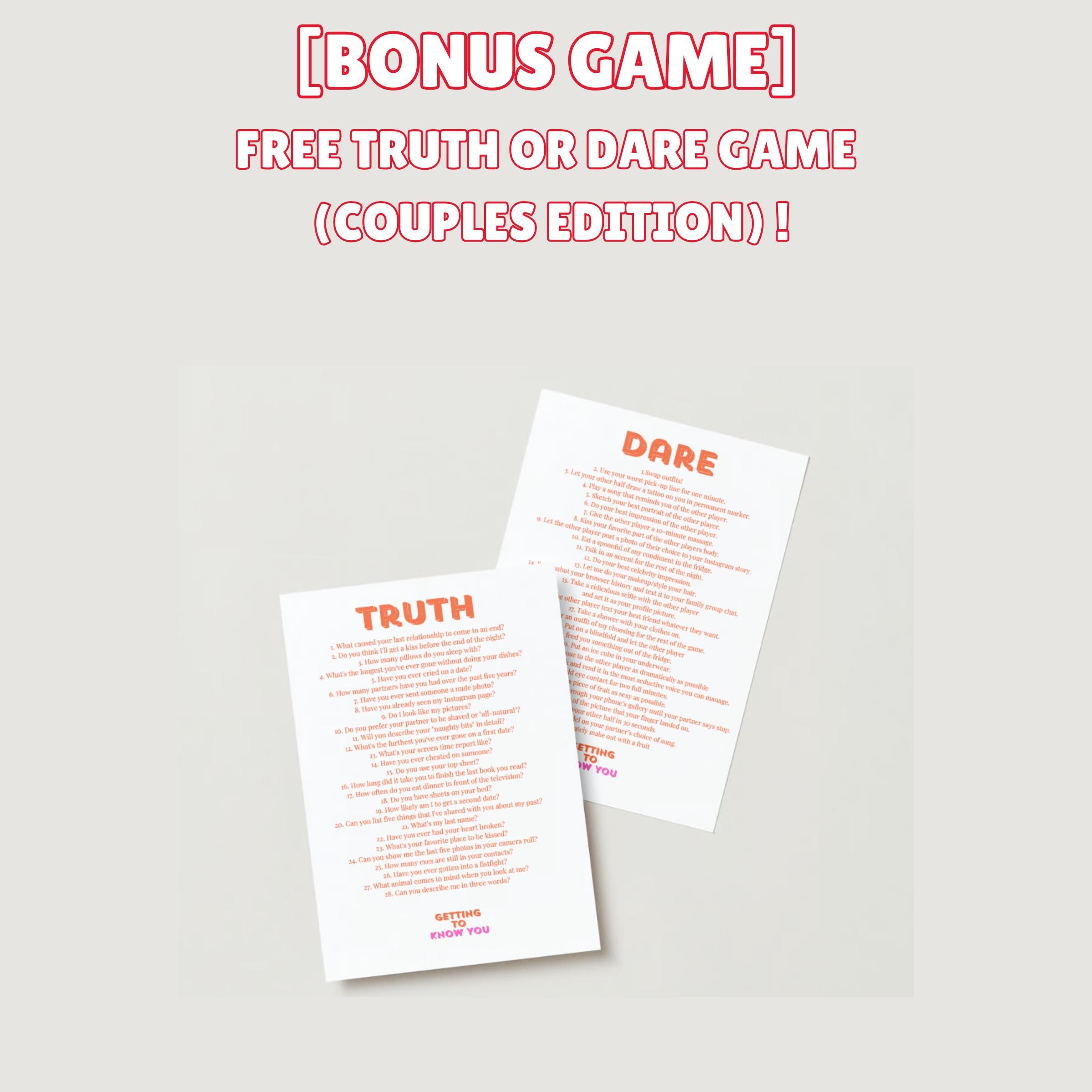 Date Night Game Couples Questions Cards Conversation Starters Board ...