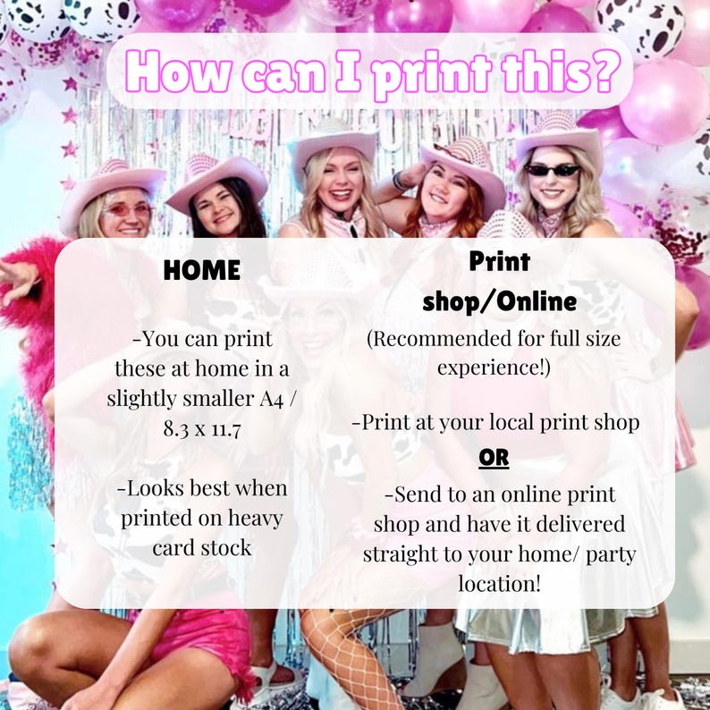 Girls Night in Party Games Ladies Night Games Printable Editable Board ...