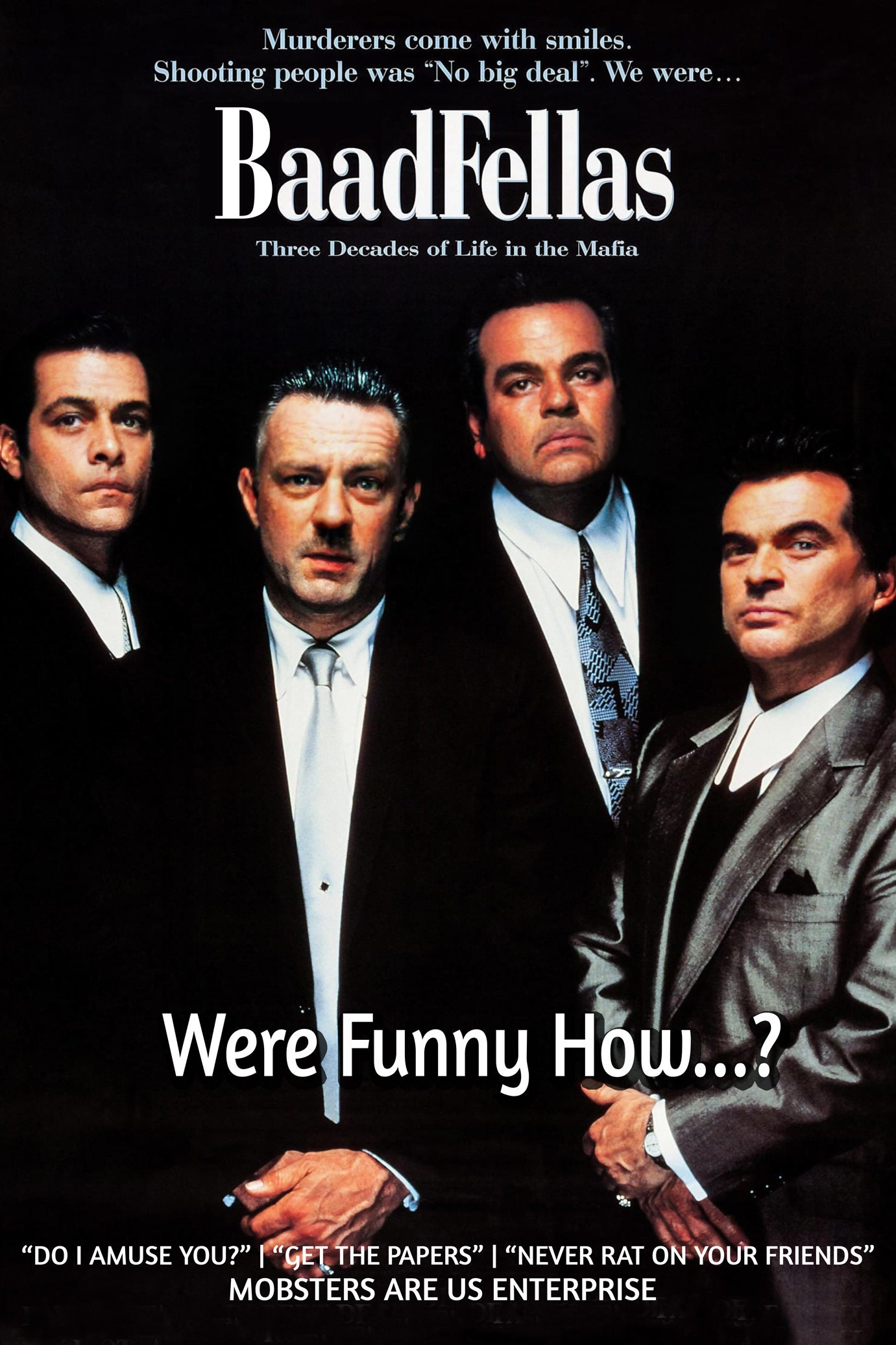 Face Swap Bada Movie Posters, in Mad-bada Style 100% Custom Premium ...