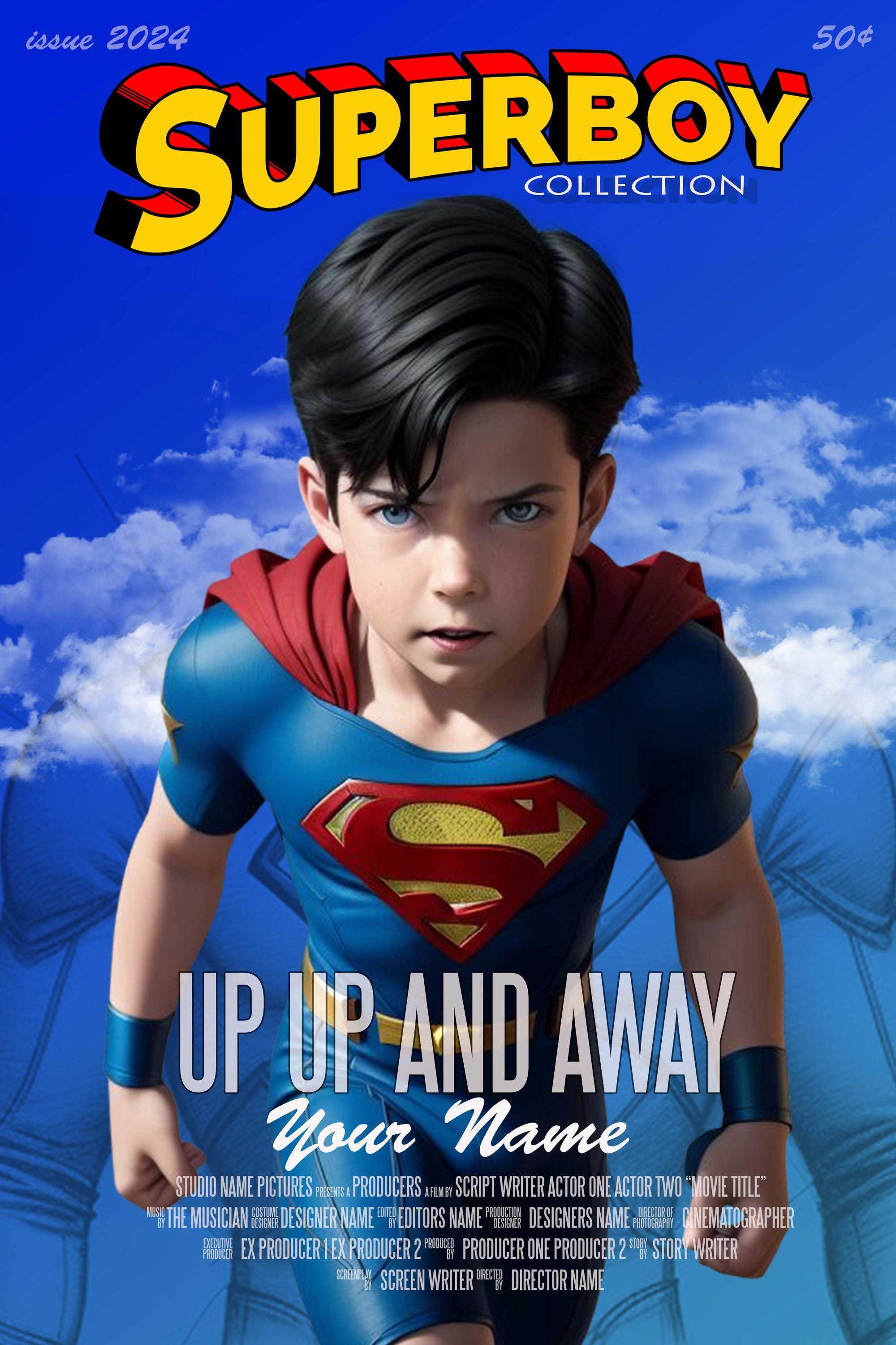 Face Swap Bada Poster Superboy is Gift for the Kids Wanting to Be ...