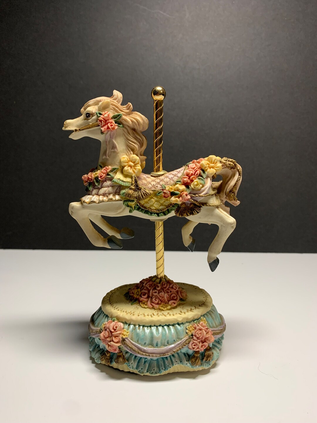 Heritage House Carousel Horse Melodies County Fair Collection-love ...
