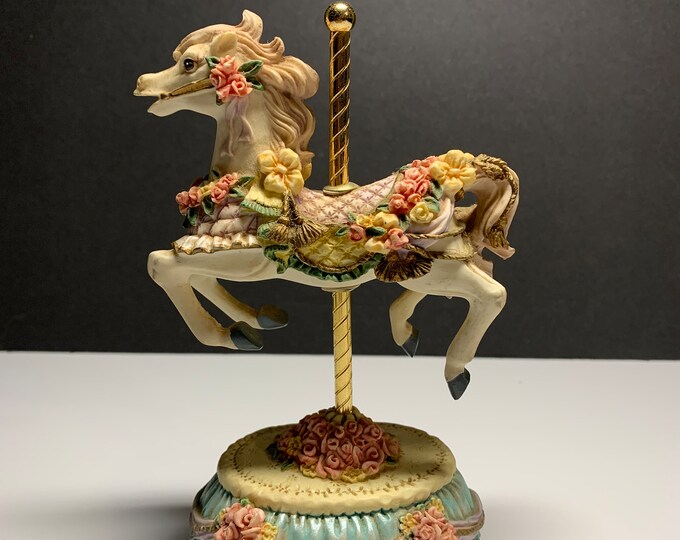 Heritage House Carousel Horse Melodies County Fair Collection-love ...