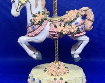 Heritage House Carousel Horse Melodies County Fair Collection-love ...