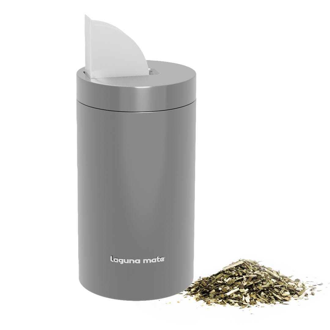Yerbero Yerba Mate Container With Easy to Open Twist Cap and Pour Spout ...