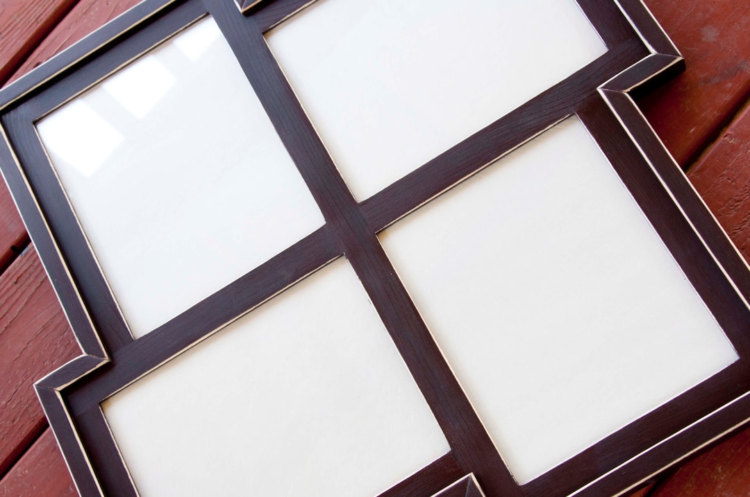 MULTI 4 Opening 8x10 Distressed Collage Picture Frame With 2 8x10's in ...