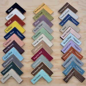 Color Chart .... Over 30 Colors to Choose From ... for Reference Only ...
