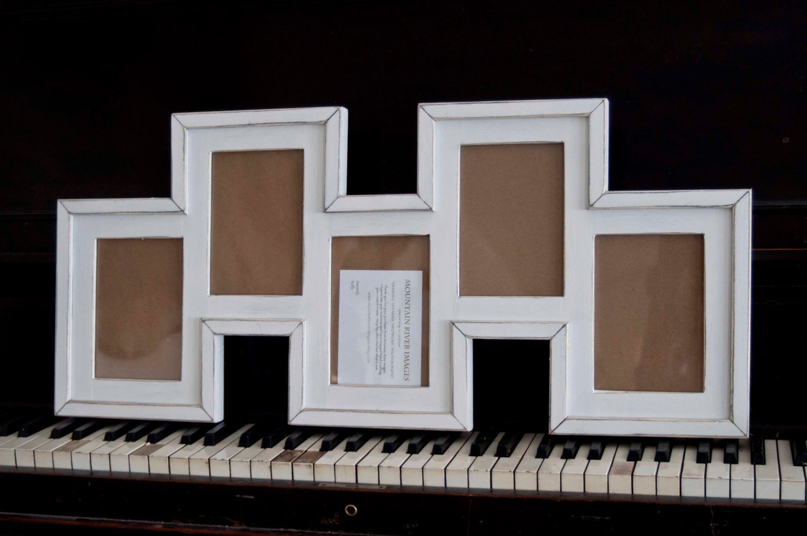 Collage Picture Frame MULTI 5 Opening Staggered 5x7 | Etsy