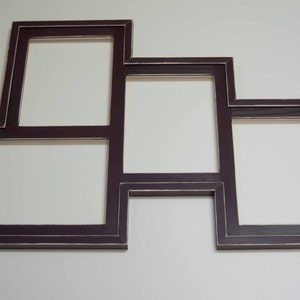 Collage Picture Frame - MULTI 4 Opening 8x10 Distressed Collage Picture ...