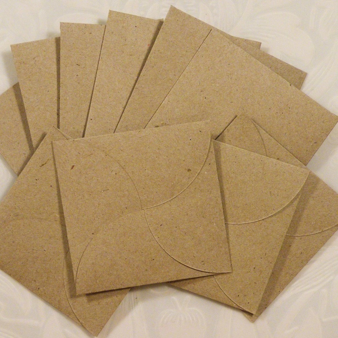 Kraft Envelopes Square Petal Kraft Envelopes, Petal Envelopes, Gift ...