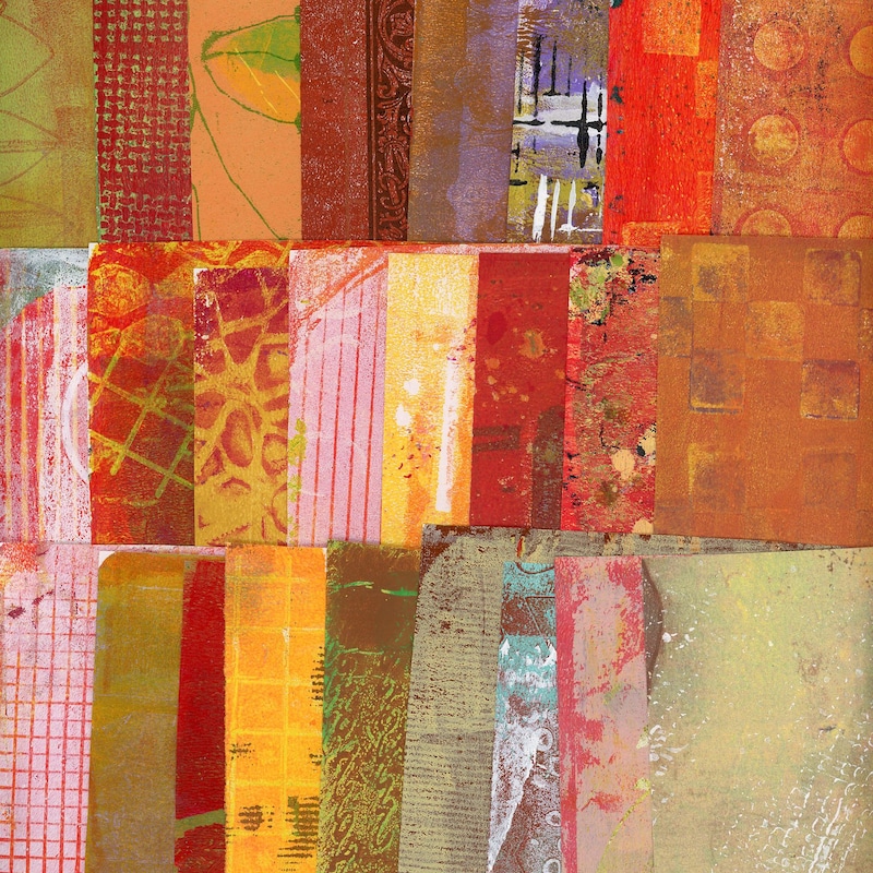 Hand Painted Papers - Etsy