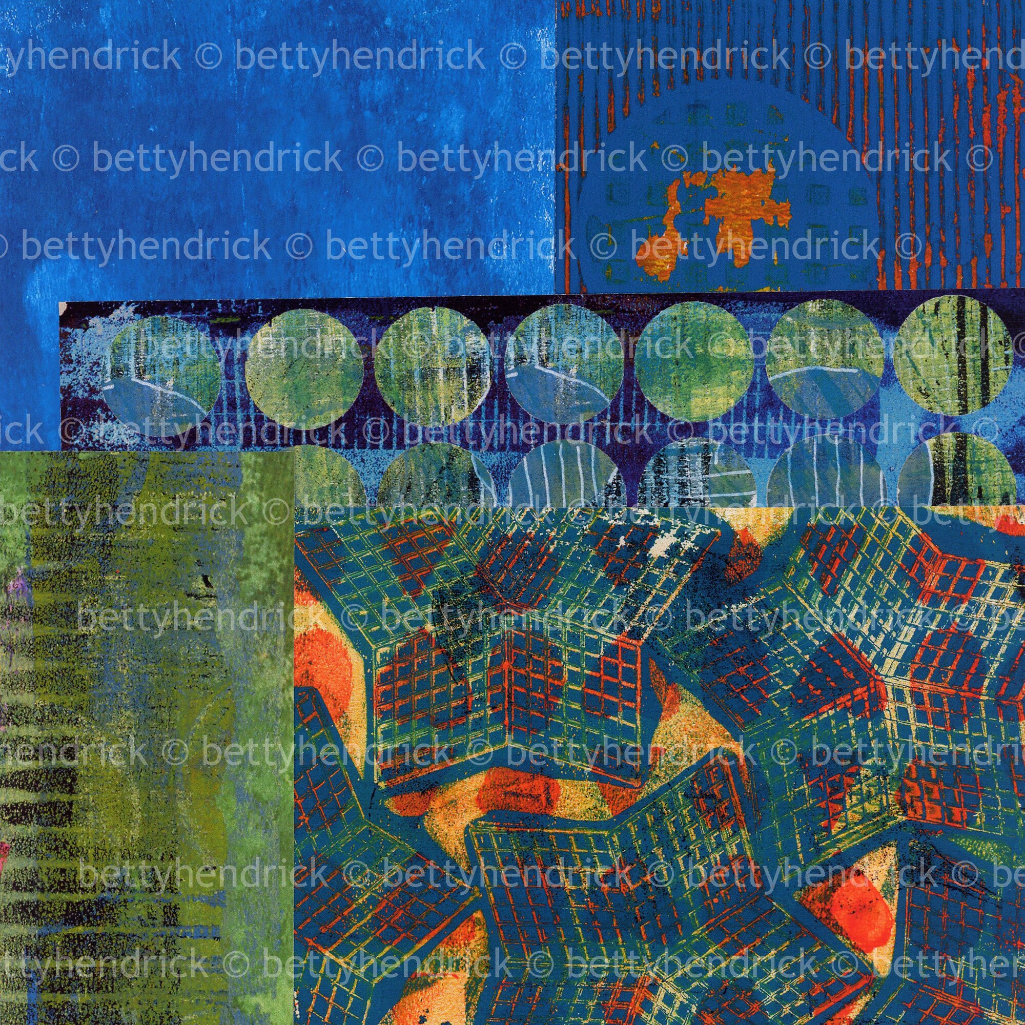 Printable Painted Collage Papers, Junk Journal Mixed Media Collage ...