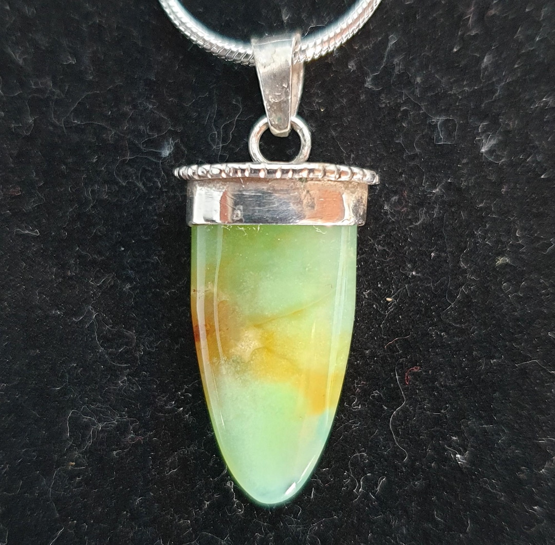 Rare Vintage Three-color Natural Burma Jade Melon Sterling Silver ...