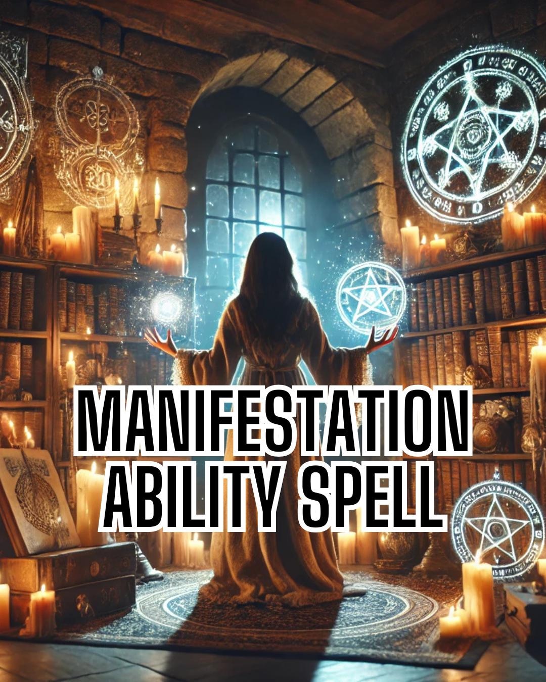 Manifestation Ability Spell, Manifestation Ritual, Manifest Anything ...