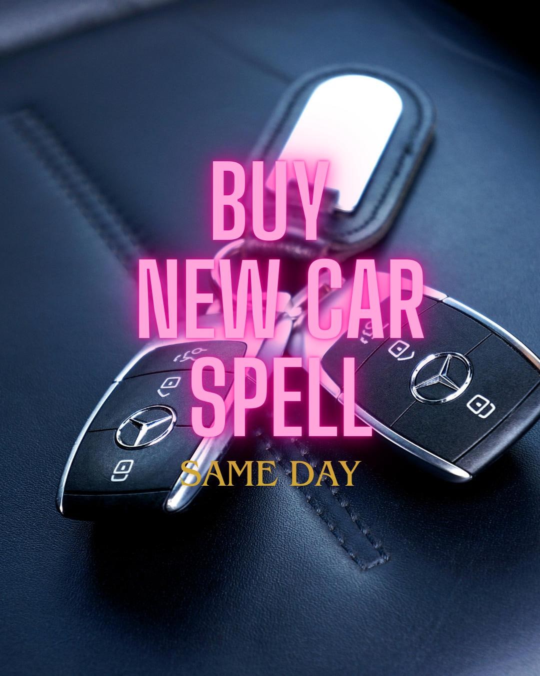 Buy New Car Spell: Manifest Your Dream Vehicle (PDF Summary) - Etsy
