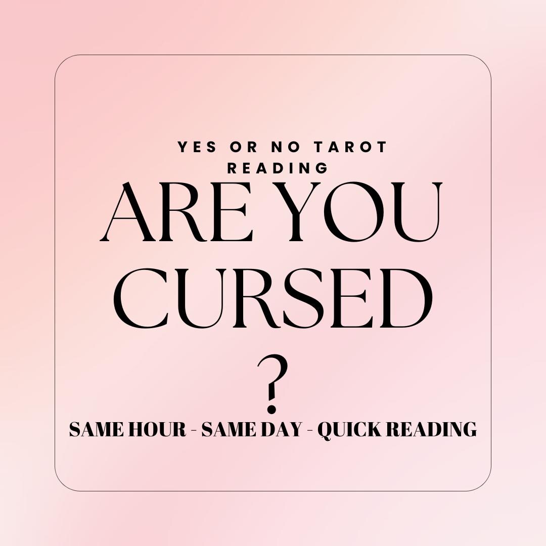 Are You Cursed Curses or Devil Eye on You, Same Hour Aura Psychic Reading, Soul Reading, Yes or ...