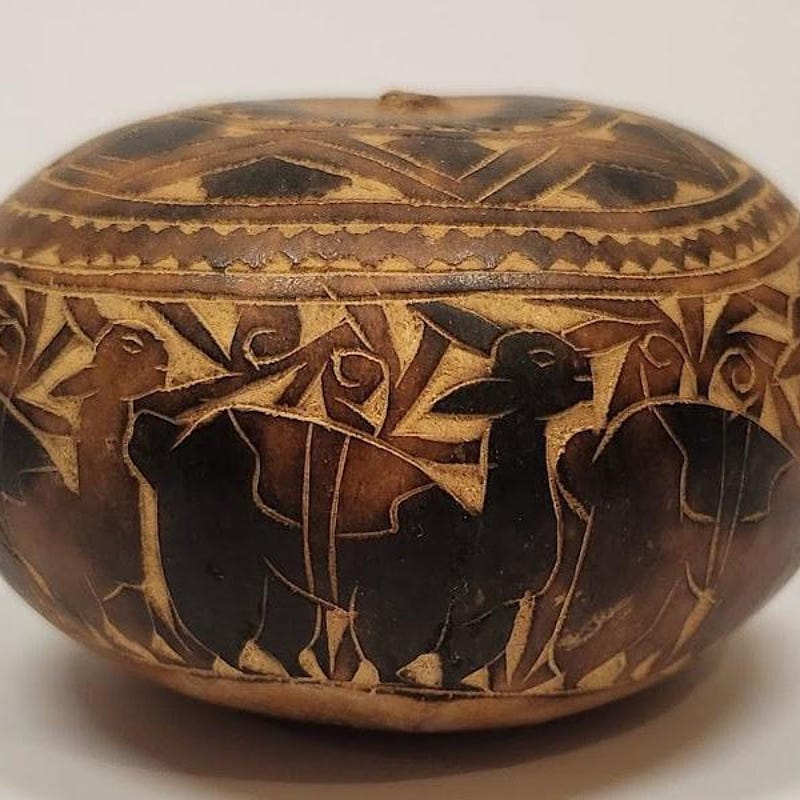 Calabash Lamp - Etsy