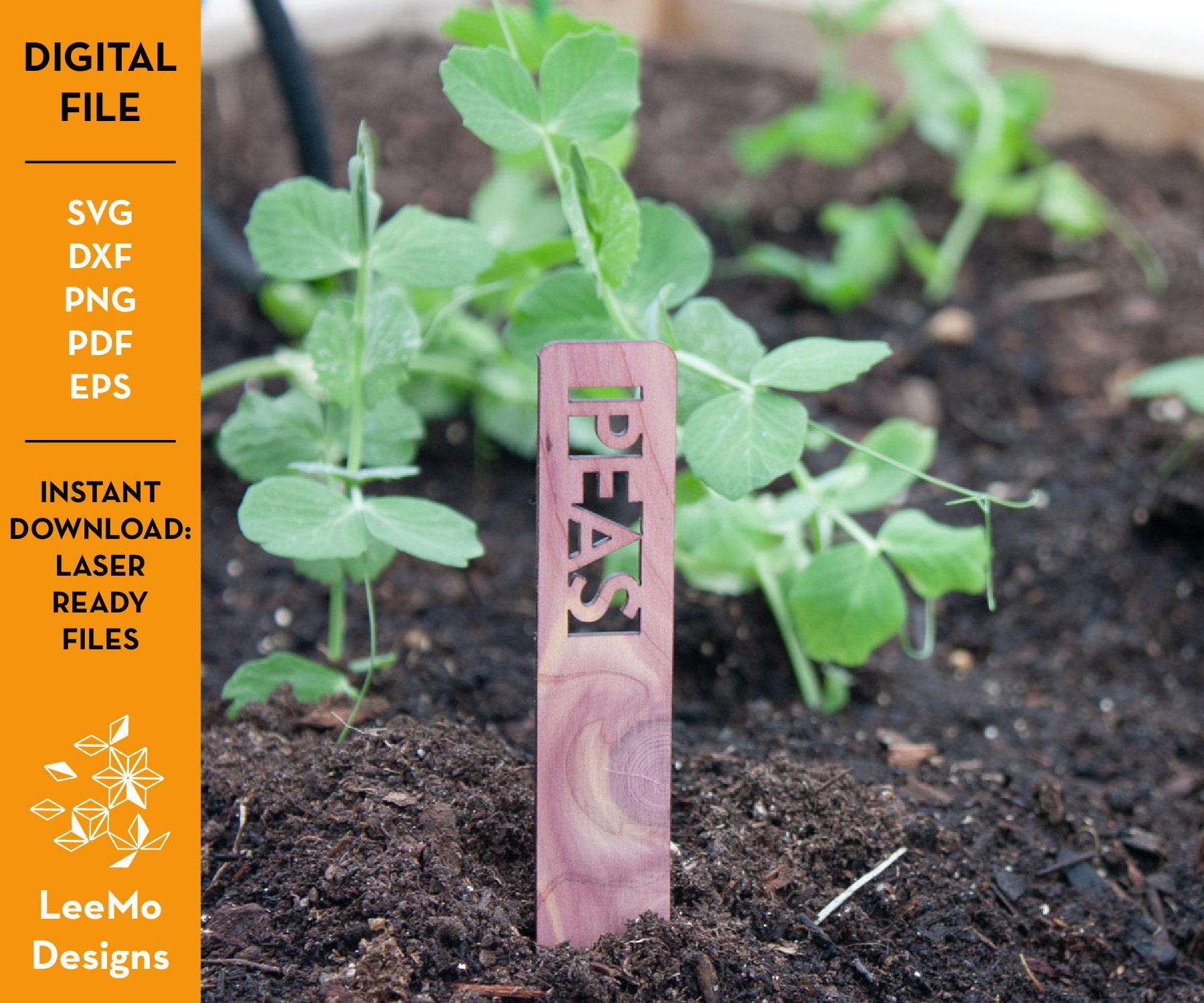 Gardening SVG Plant Stakes Instant Download for Herb Vegetable Labels ...