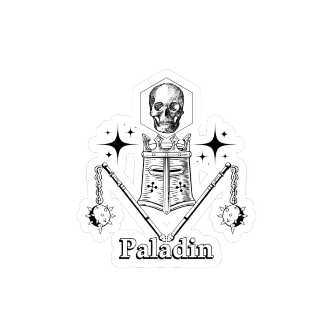 Paladin Kiss-cut Vinyl Decals - Etsy