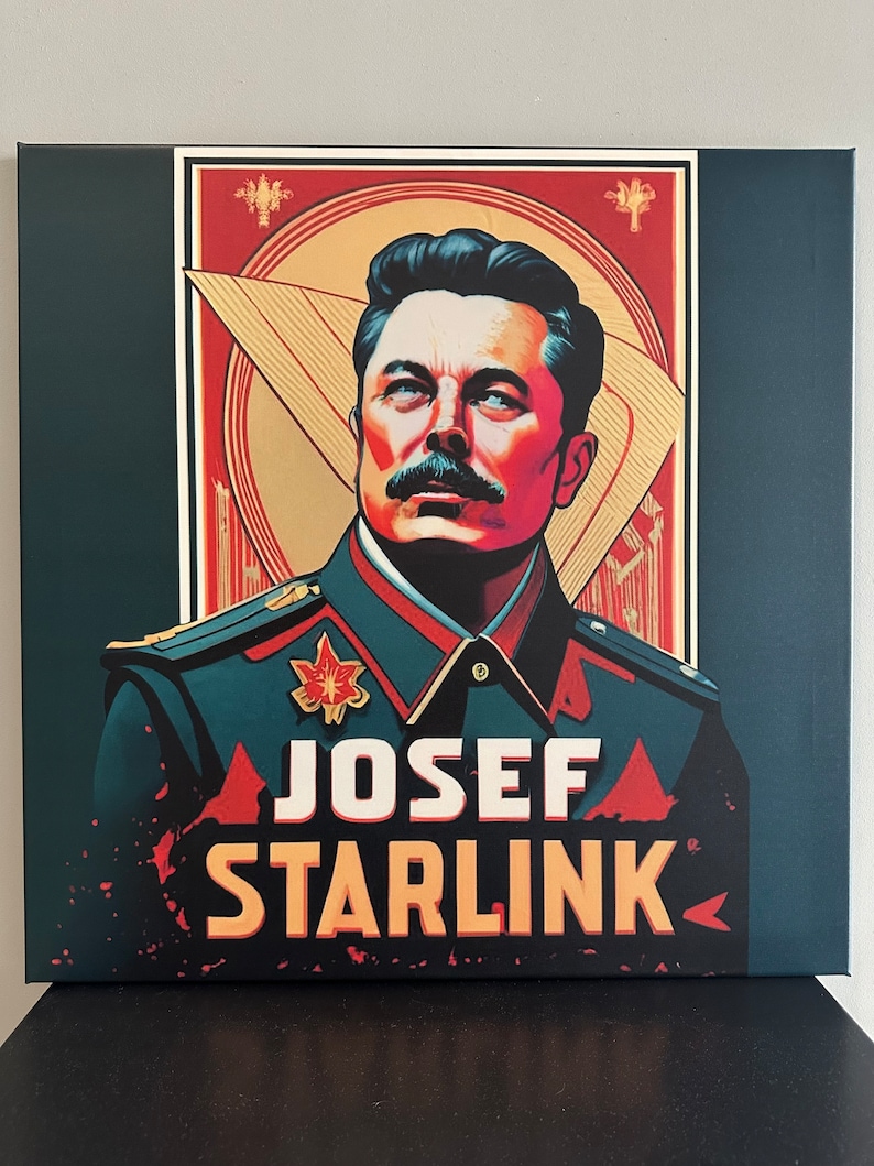 Josef Starlink elon Musk, Stalin, Starlink, Humorous - Etsy