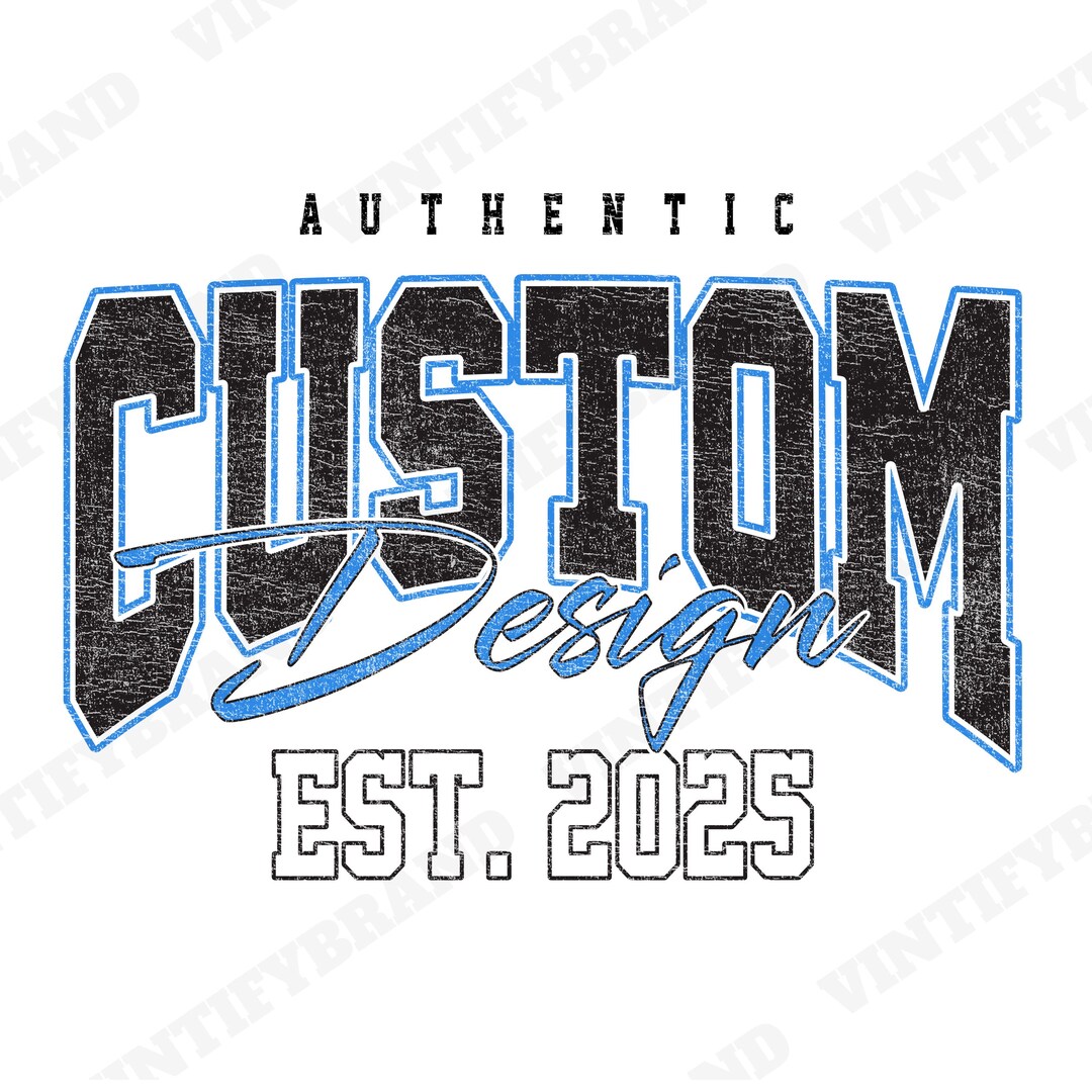 Custom Vintage Varsity T-shirt Design, University Design, Retro ...