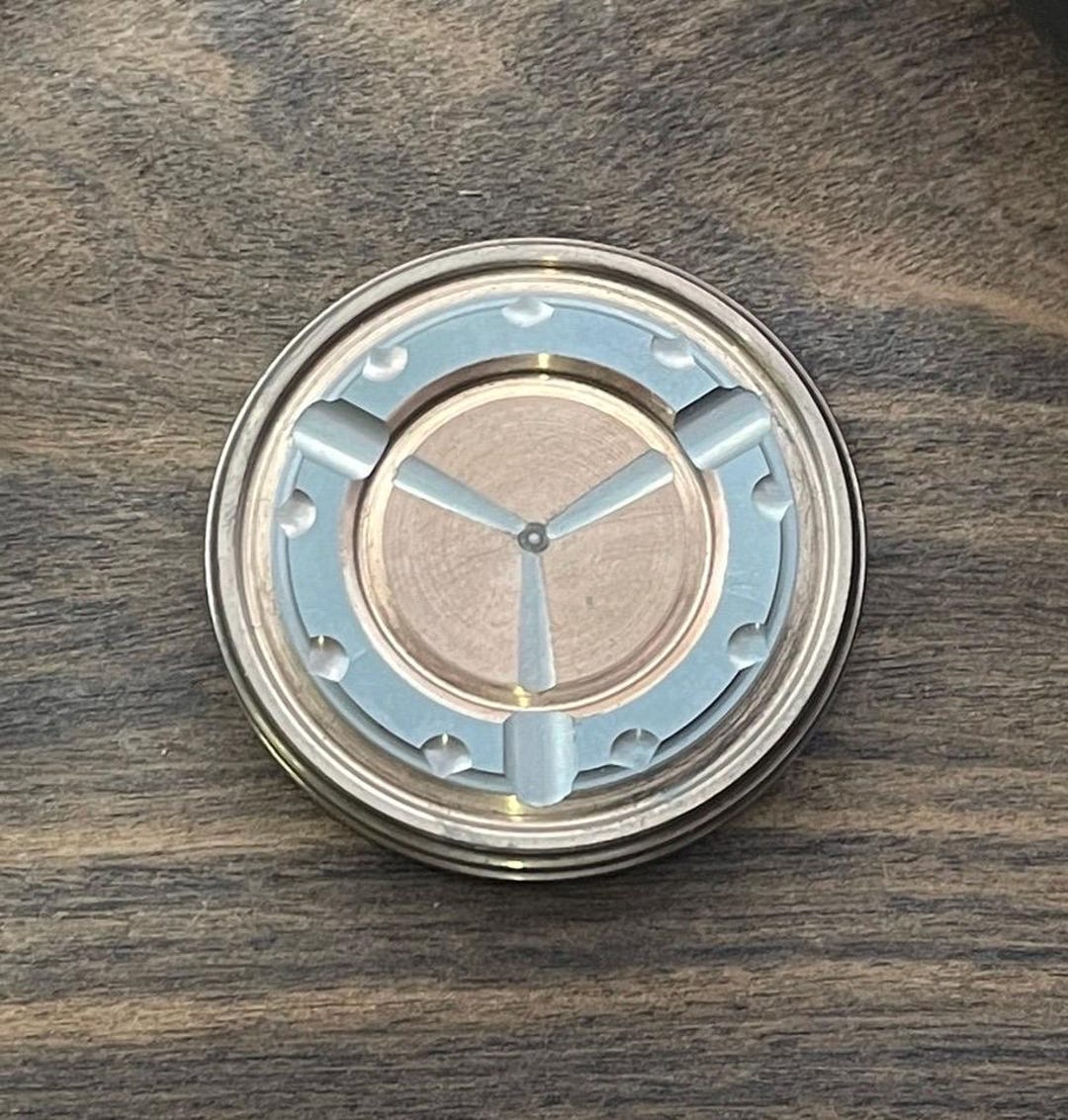 Tungsten Copper - EDC Worry Coin - Etsy