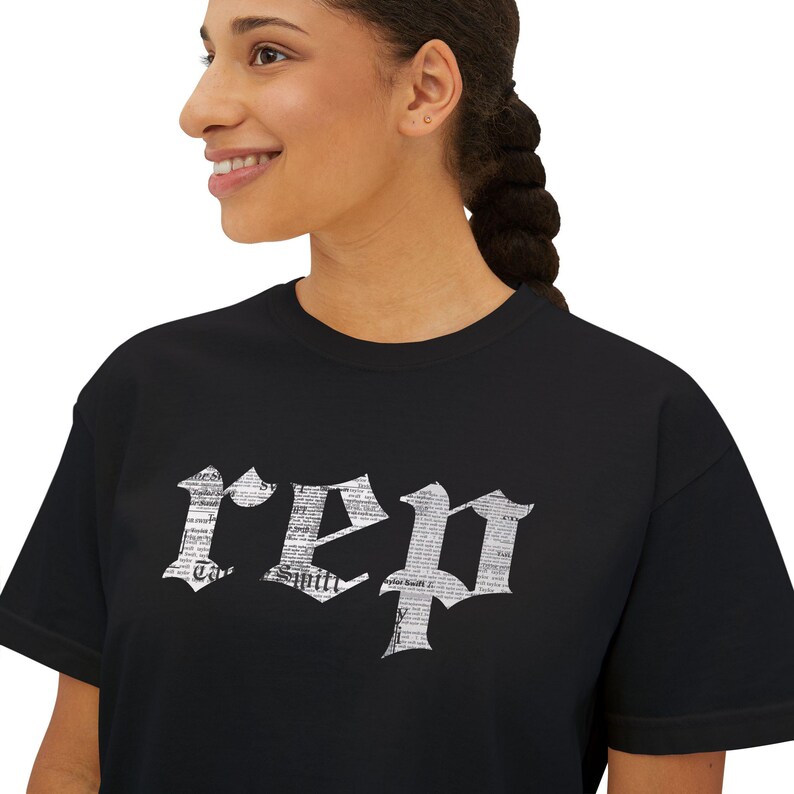 Rep Era Shirt | Rep Comfort Colors Boxy Tee | Rep Newspaper T-shirt ...