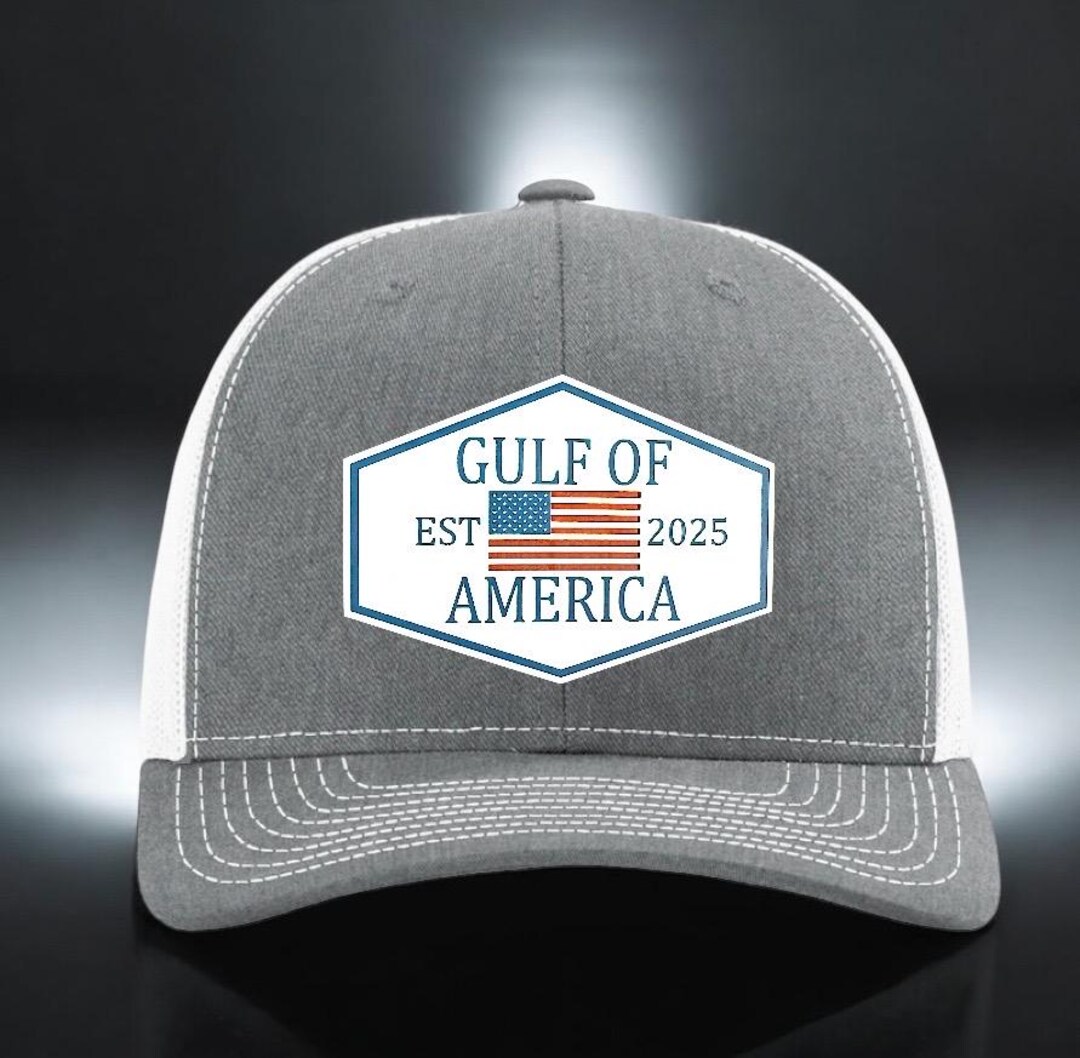 Gulf of America Hat, Richardson 112, Patriotic Trucker Cap, Gift for ...