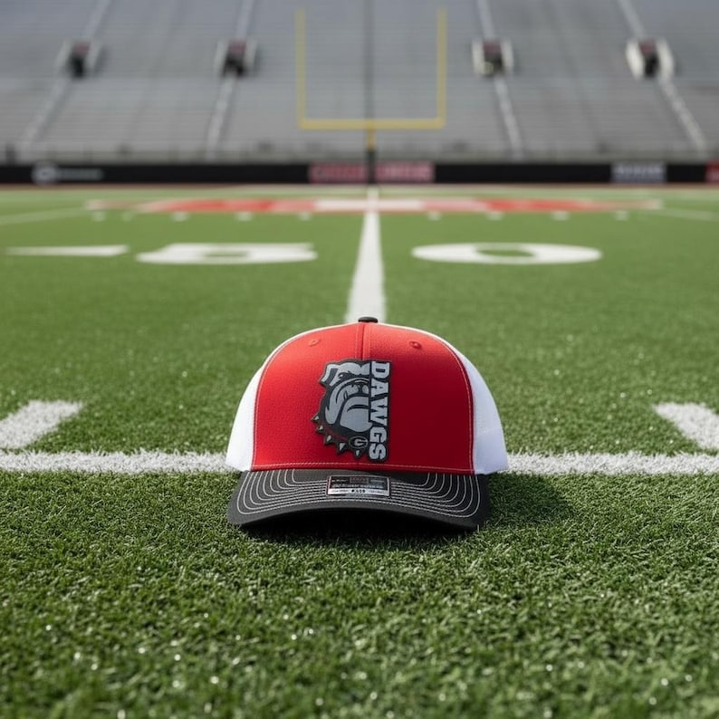 DAWGS Acrylic Patch Hat, Ultimate Game Day Cap, Adult Trucker Hat - Etsy