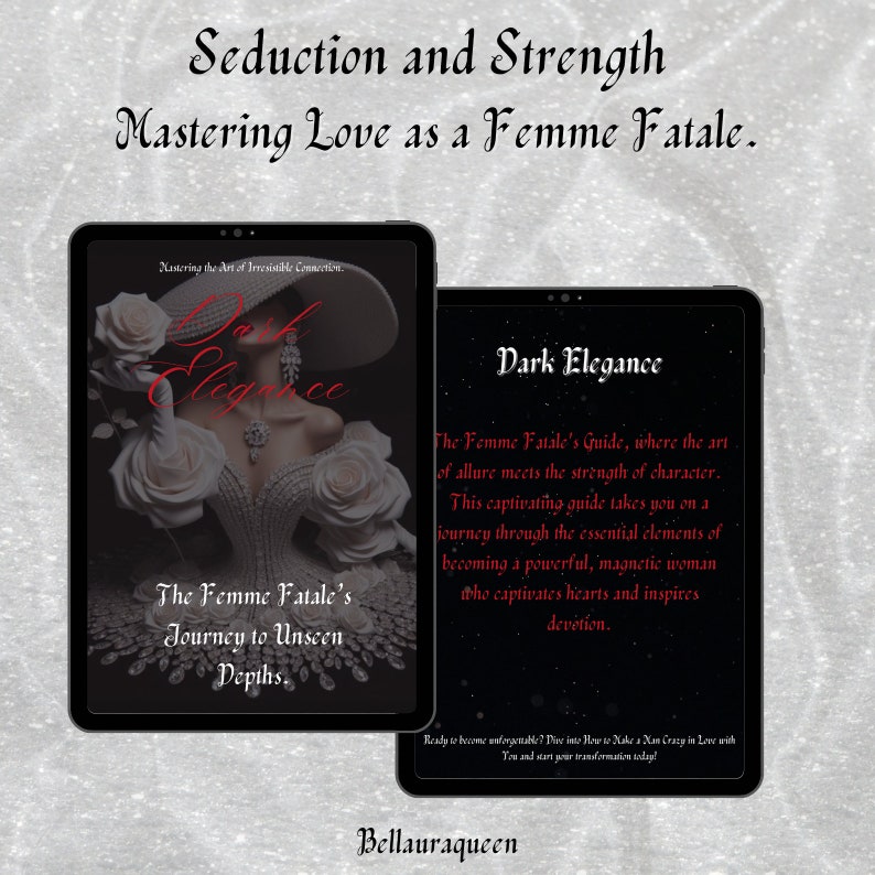 Become a Femme Fatale E-book, Dark Feminine, Relationship Advice, the ...