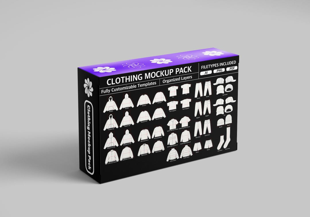 Clothing Mockup Pack - Etsy