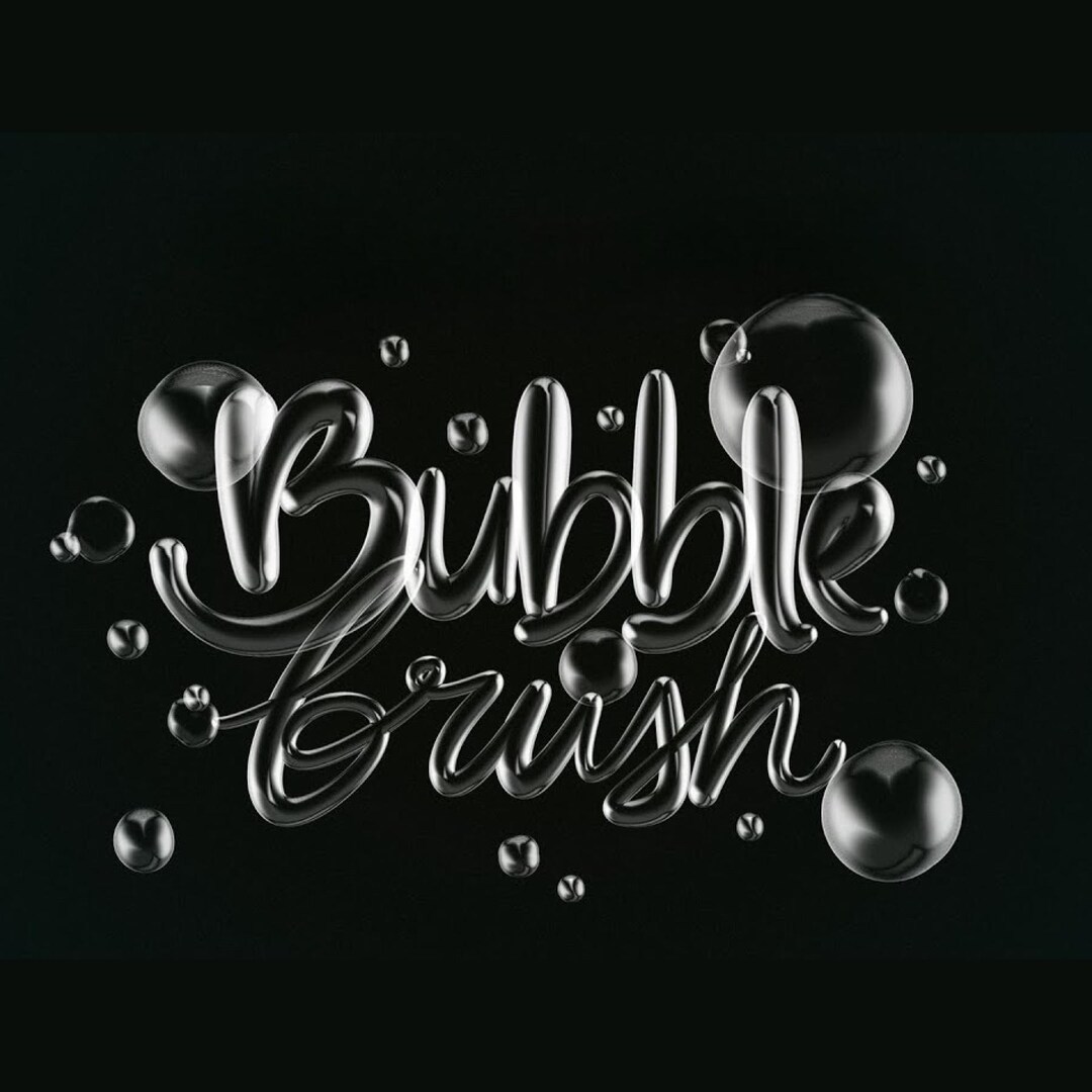 Procreate Bubble Brush - Etsy