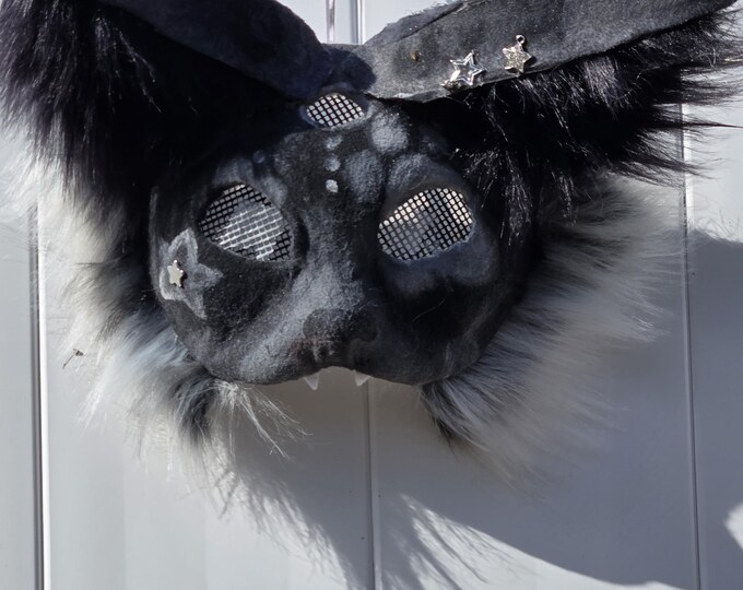 Star Goth Cat Therian Mask High Quality - Etsy