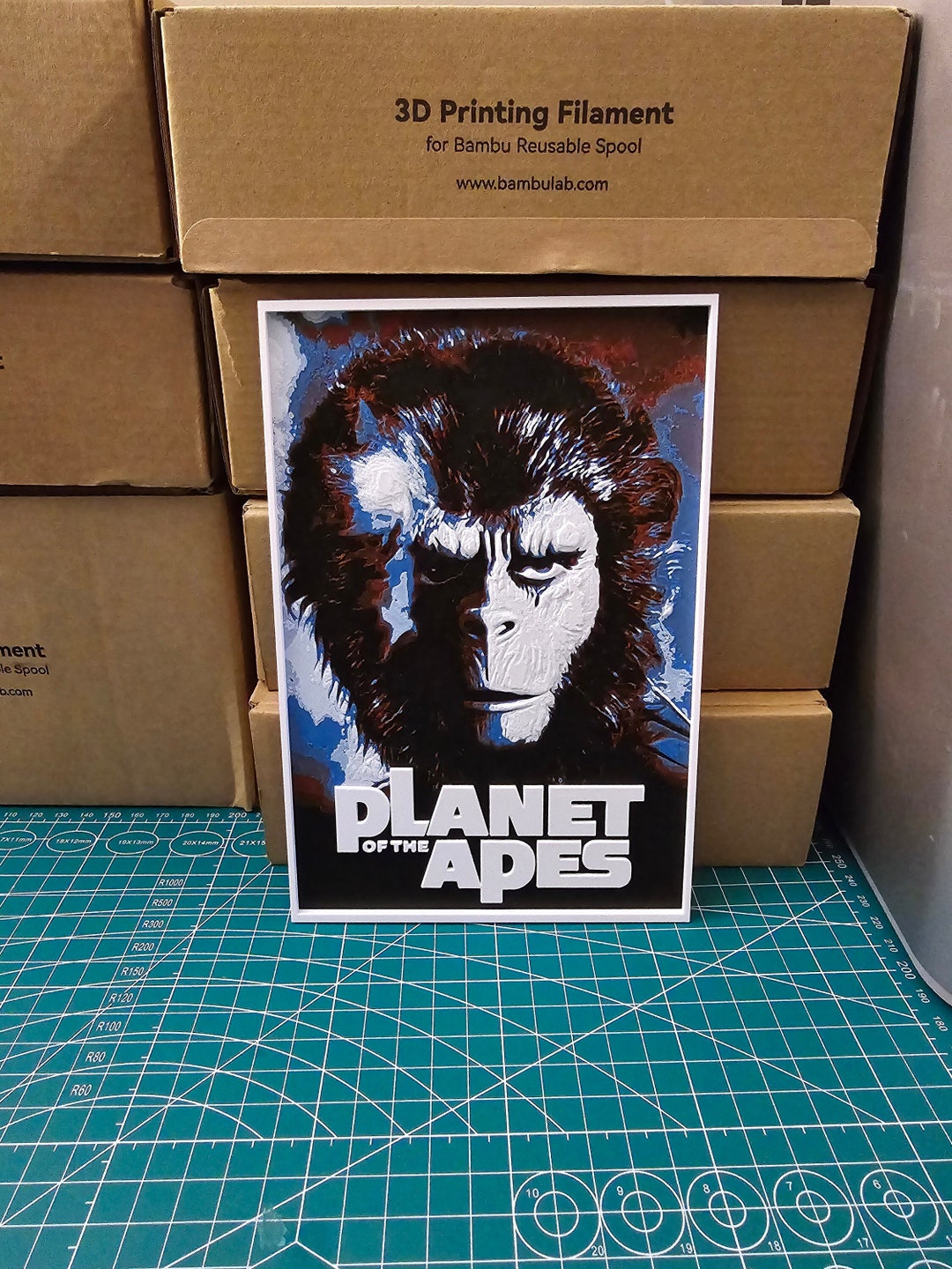 Planet of the Apes 3D Printed Sign - Etsy